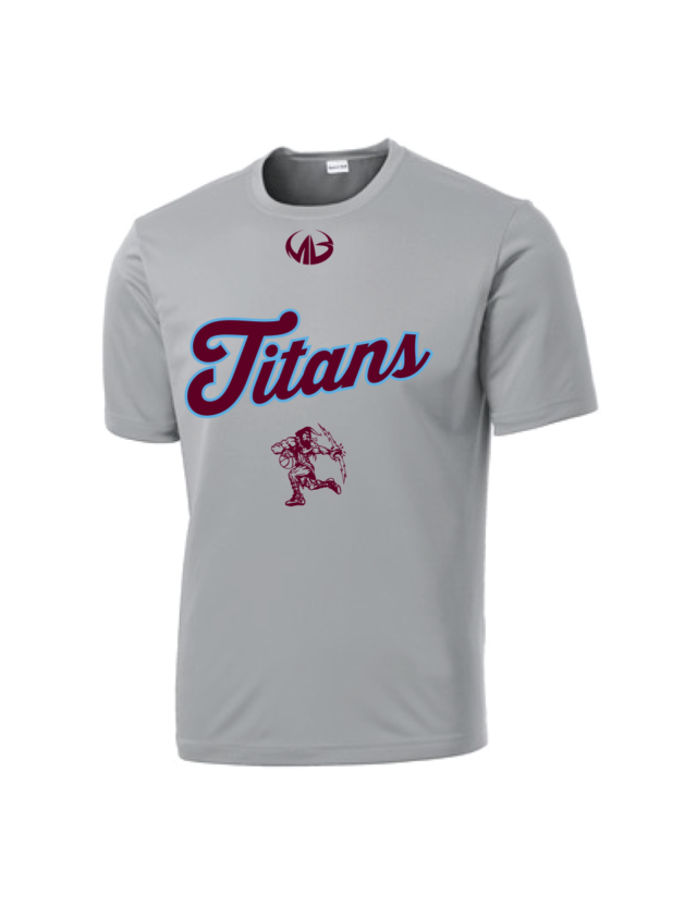 Mi Titans Spirit Wear - Short Sleeve Performance Shirt - Moneyball ...