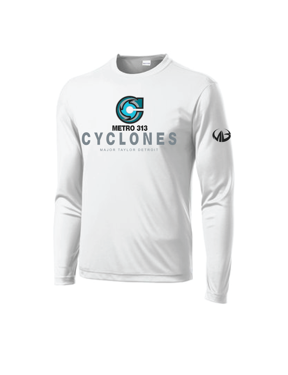 Cyclones - Long Sleeve Performance Shirt - Moneyball Sportswear