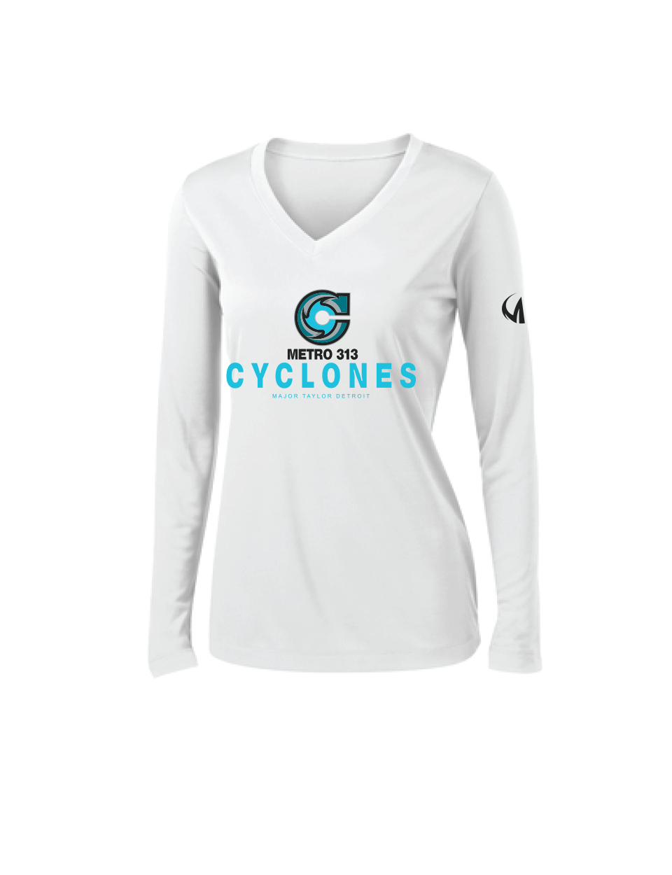 Cyclones - Long Sleeve Performance Shirt - Moneyball Sportswear