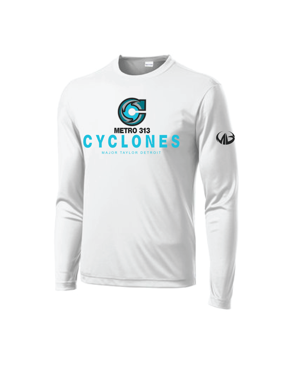Cyclones - Long Sleeve Performance Shirt - Moneyball Sportswear