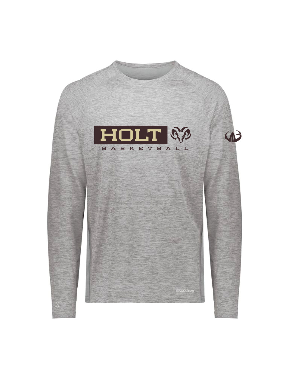 Holt HS Basketball - Long Sleeve Electrify Shirt - Moneyball Sportswear